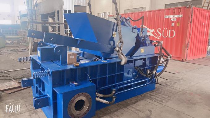 Y81-125 Small Aluminum Can Baler For Recycling Side Out Type