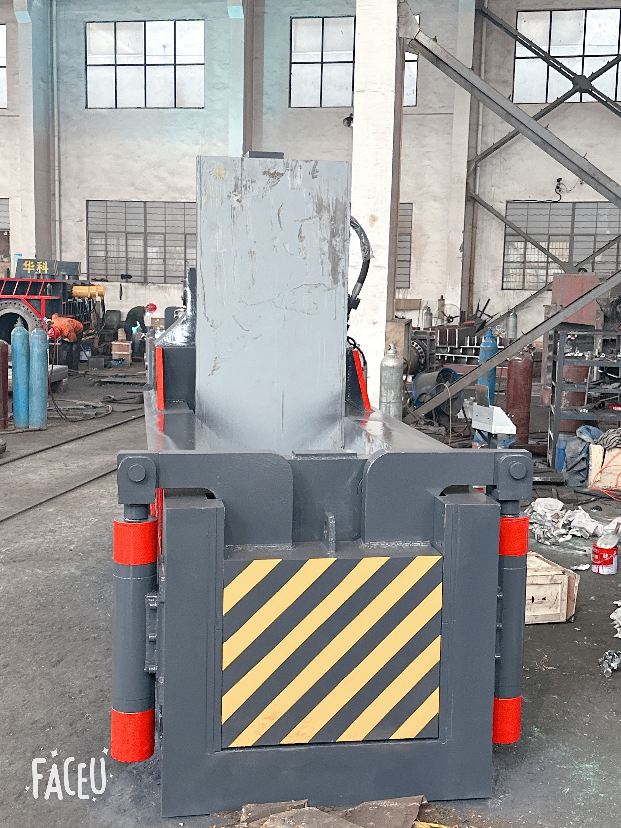 Powerful Efficient Scrap Metal Baler Machine High Performance