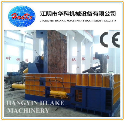 Three Rams Hydraulic Baler Machine , Steel Plant Scrap Bundle Press Machine